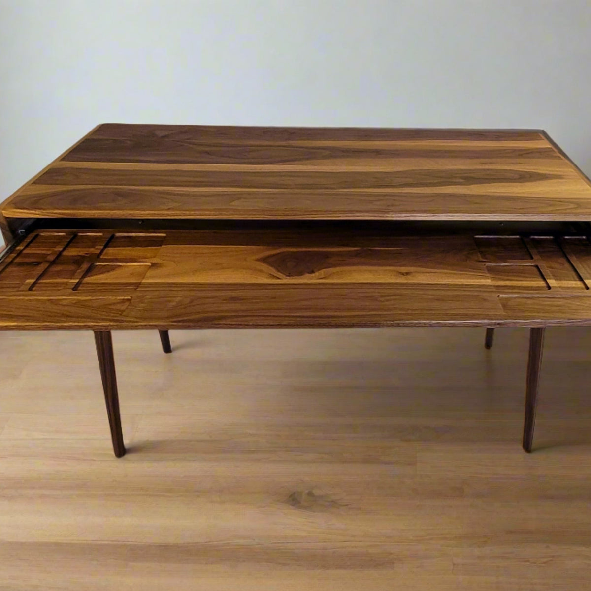 We are excited to share the new Roland Office Desk ALL BLACK WALNUT ...